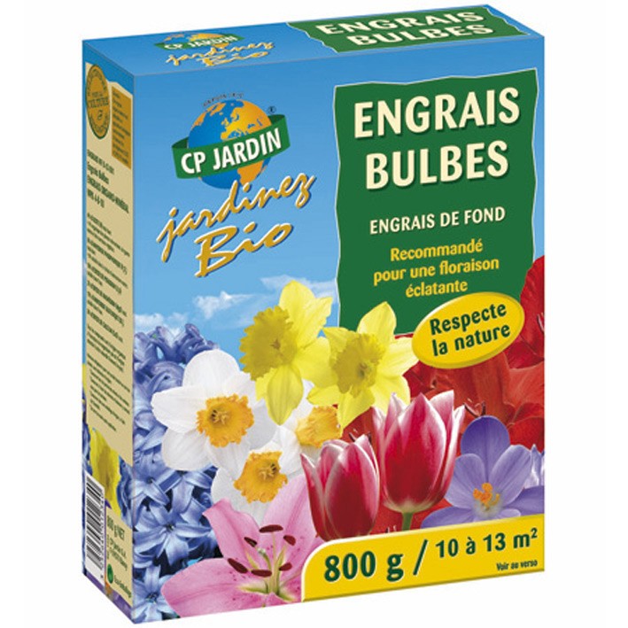 Engrais bulbes 800g CP Jardin